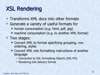 Encoding and Presenting Interlinear Text Using XML Technologies | PPT