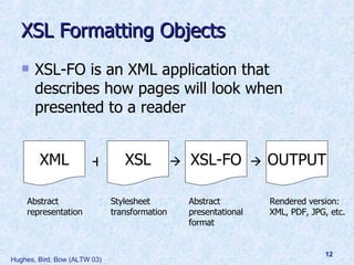 Encoding and Presenting Interlinear Text Using XML Technologies | PPT