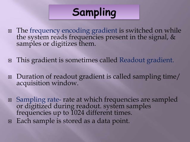 Encoding and image formation | PPTX