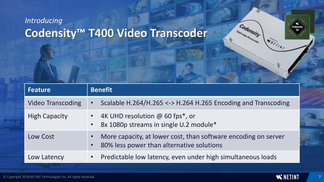 Encoding at Scale for Live Video Streaming | PPT