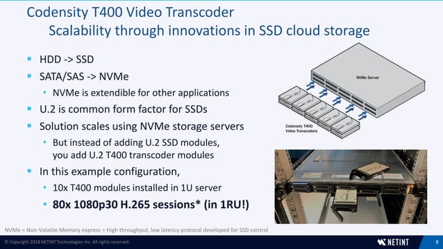 Encoding at Scale for Live Video Streaming | PPT