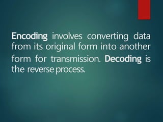 Encoding & decoding | PPT