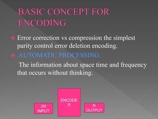 Encoding in sc | PPT