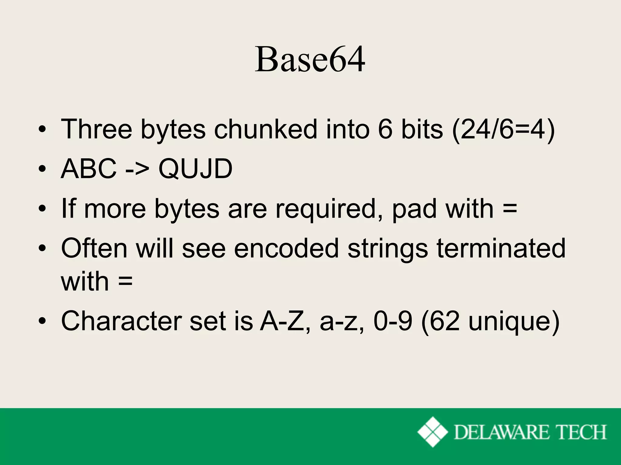 Encoding Schemes | PPTX