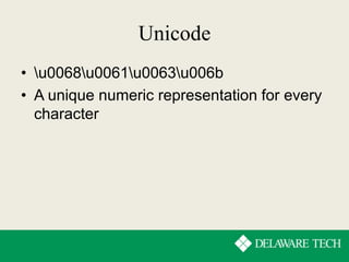 Encoding Schemes | PPTX