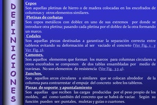 Encofrados | PPTX