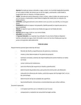 Encofrados y aparejos | PDF