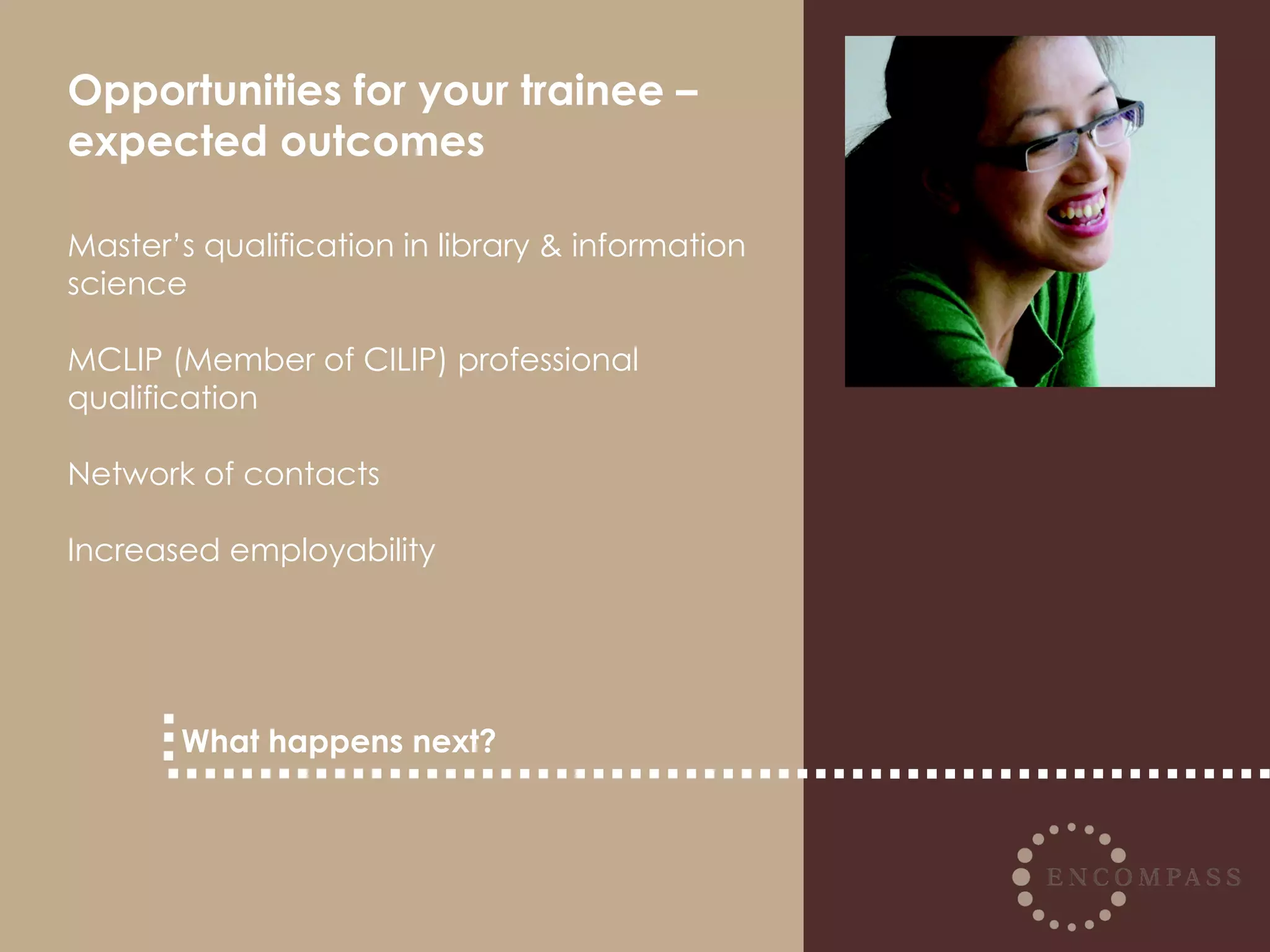 Encompass - Positive action training scheme | PPT