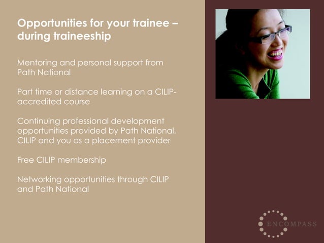 Encompass - Positive action training scheme | PPT