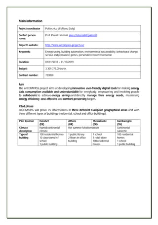 enCOMPASS Fact Sheet | PDF