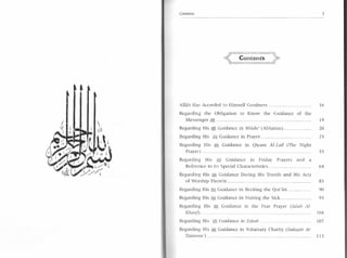 Guidance of Prophet Muhammad صلى الله عليه وسلم on Acts of Worship ...