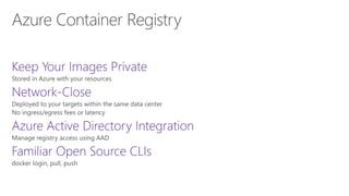 Containers in the Microsoft ecosystem | PPTX | Operating Systems | Computer Software and ...