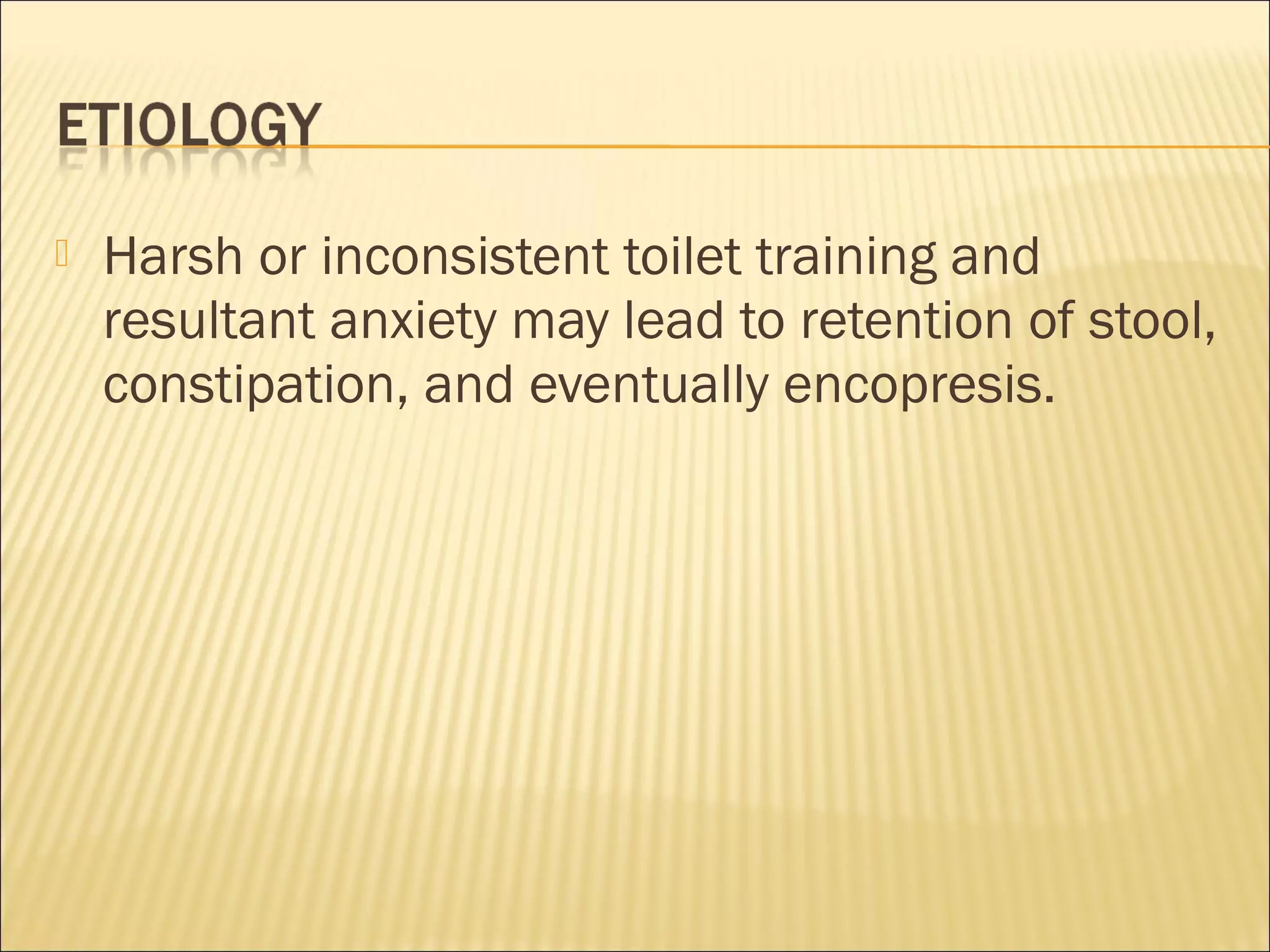 Encopresis | PPT