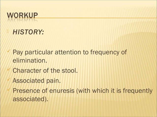 Encopresis | PPT