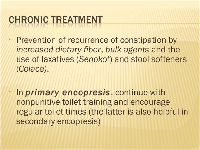 Encopresis | PPT