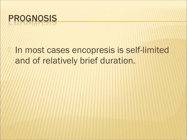 Encopresis | PPT