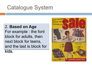 HOW TO MAKE A GOOD CATALOG | PPTX