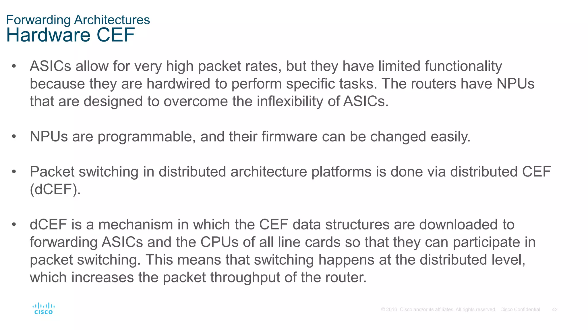 Encor chapter 1_packet forwarding | PPTX
