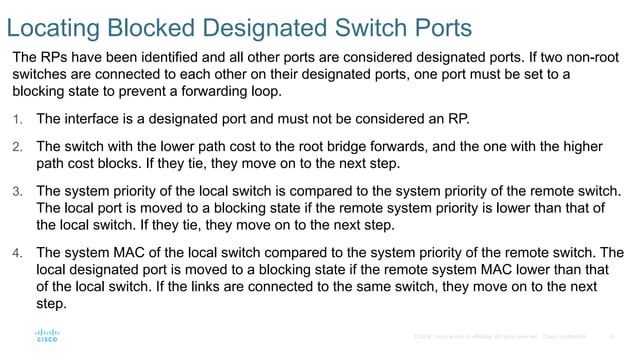 ENCOR_Chapter_2_Spanning_Tree presentation | PPT