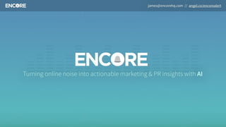 Encore Alert Pitch Deck | PDF
