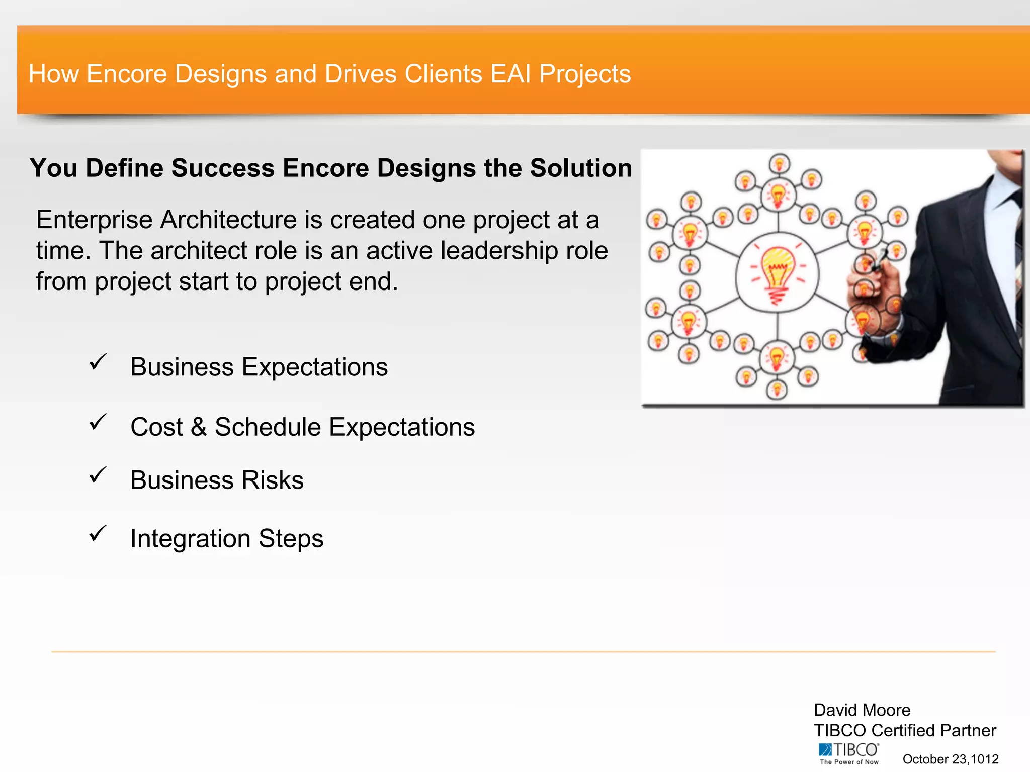 Encore Tibco AMX BPM Architecture | PPT | Business Utilities | Business