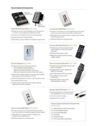 Encore Sales Brochure & Dealer Flyer | PDF