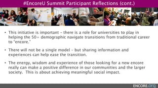 2015 EncoreU HigherEd Summit | PPT