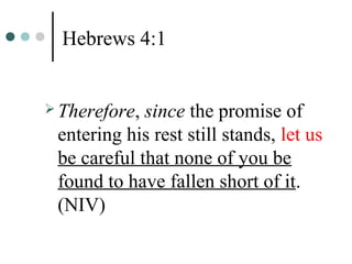 Encourage One Another ~ "Let Us" | PPT