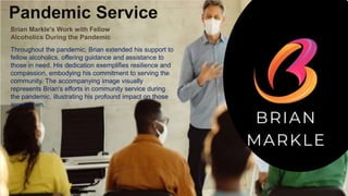 Encouraging Communities: Pastor Brian Markle's Inspiring Journey in ...