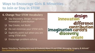 Encouraging Diversity In Your STEM Classes | PDF