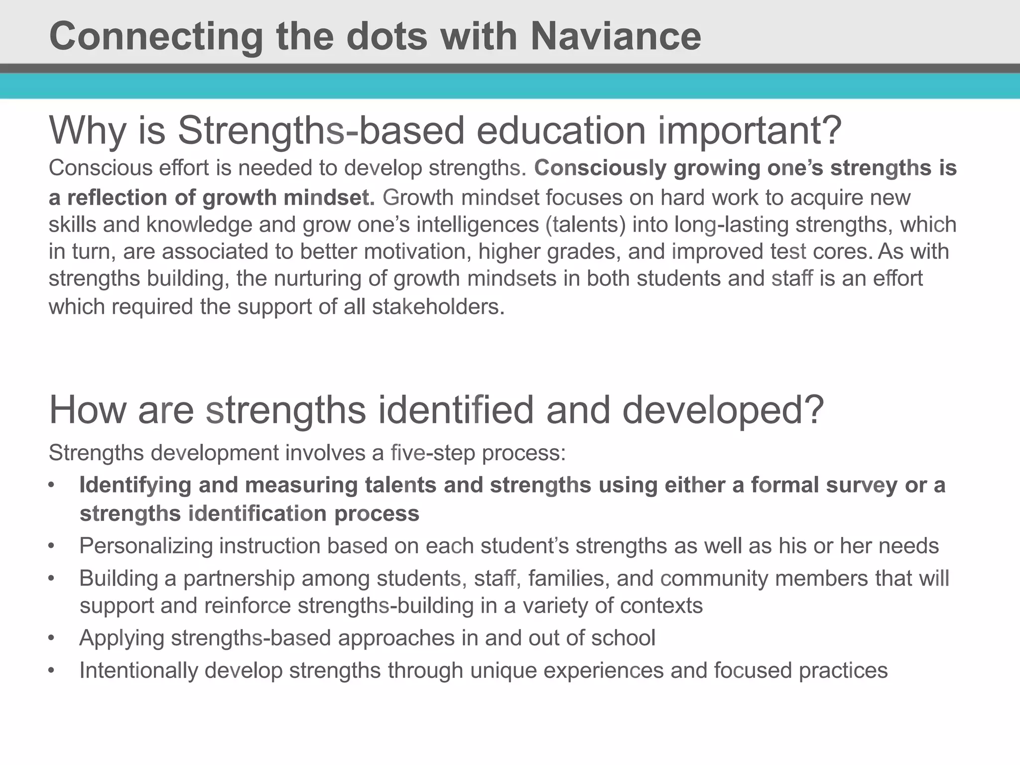 Growth Mindset: Encouraging Student Engagement with Naviance Content ...