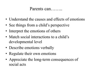 Encouraging social skills in children | PPTX