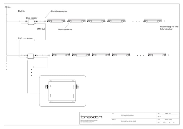 Traxon Cove Light AC HO RGB Graze Wiring Diagram | PDF | Technology ...
