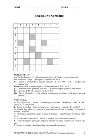 Encreuat numèric | DOC