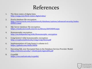 Encrypted Databases for Untrusted Cloud | PDF | Databases | Computer Software and Applications