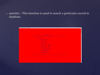 Encrypted database management system | PPTX | Databases | Computer ...
