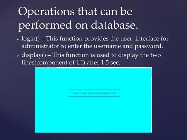 Encrypted database management system | PPT