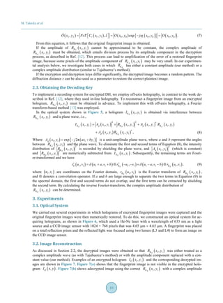 Encrypted sensing of fingerprint image | PDF | Free Download