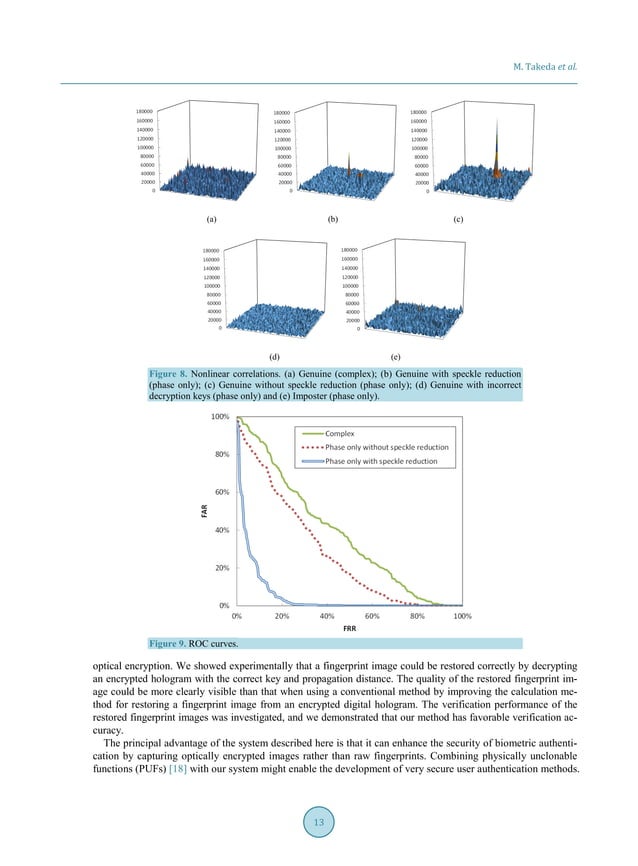 Encrypted sensing of fingerprint image | PDF