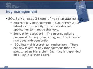 SQL Server Encryption - Adi Cohn | PPT
