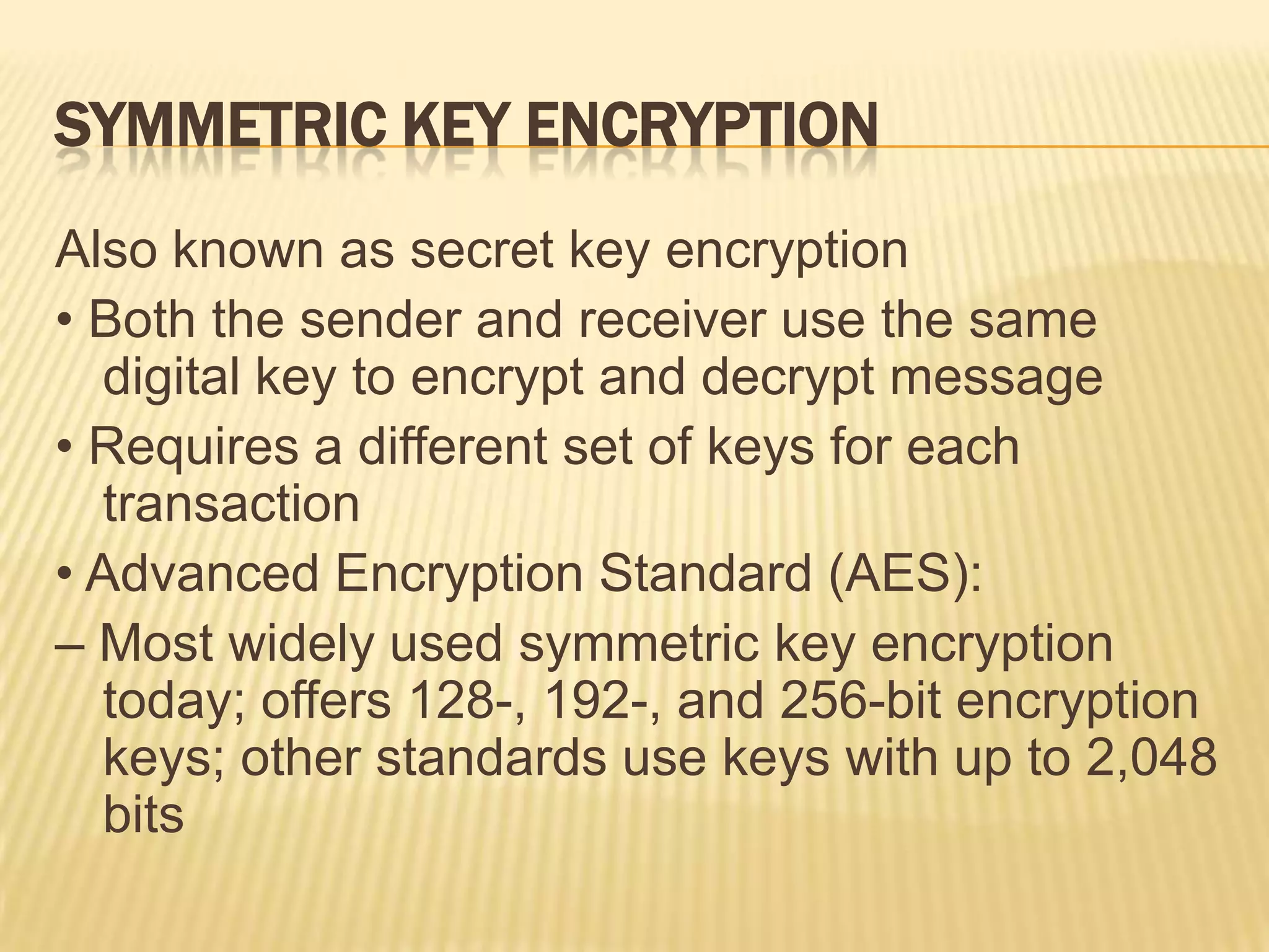 Encryption | PPTX | Internet | Computing