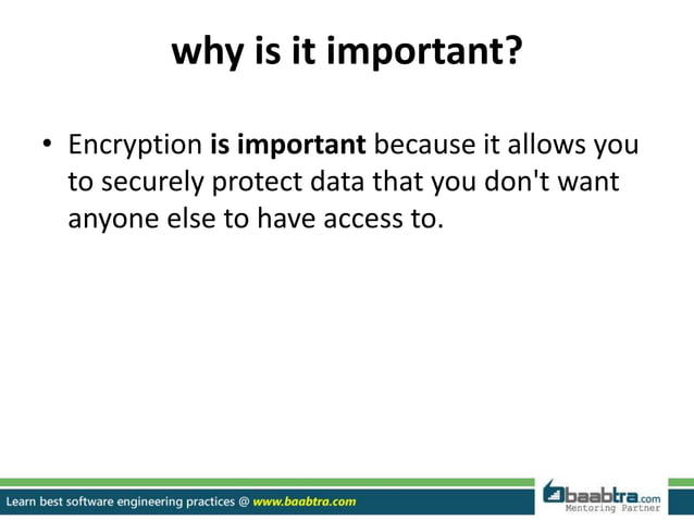 Encryption.ppt | Computing | Technology & Computing