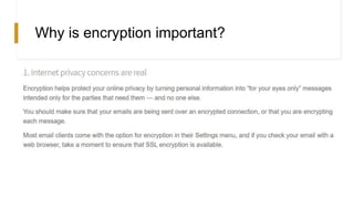 Encryption | PPTX