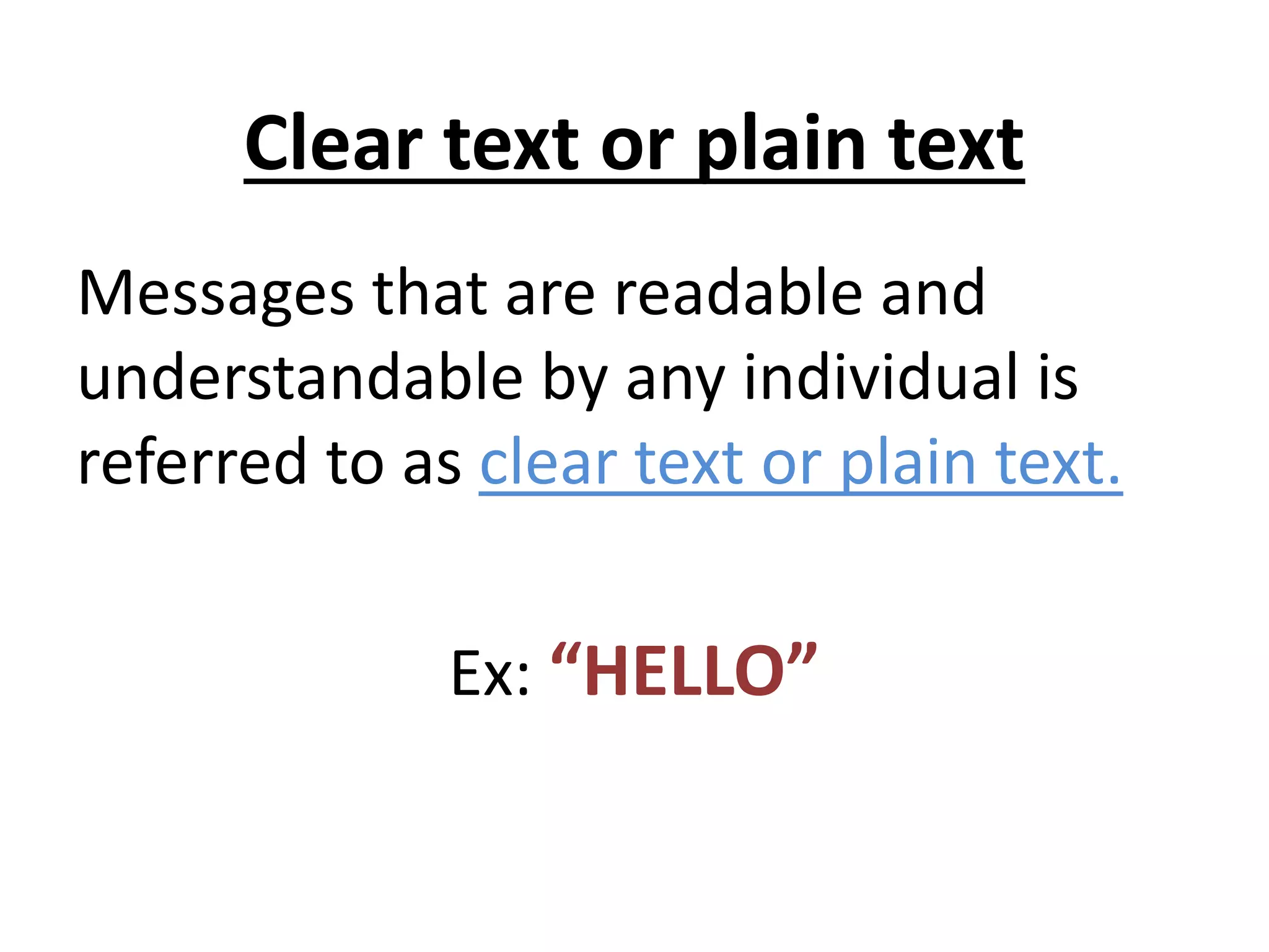 Encryption Techniques Ppt