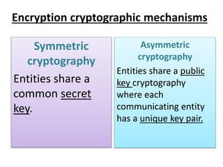 Encryption techniques | PPT