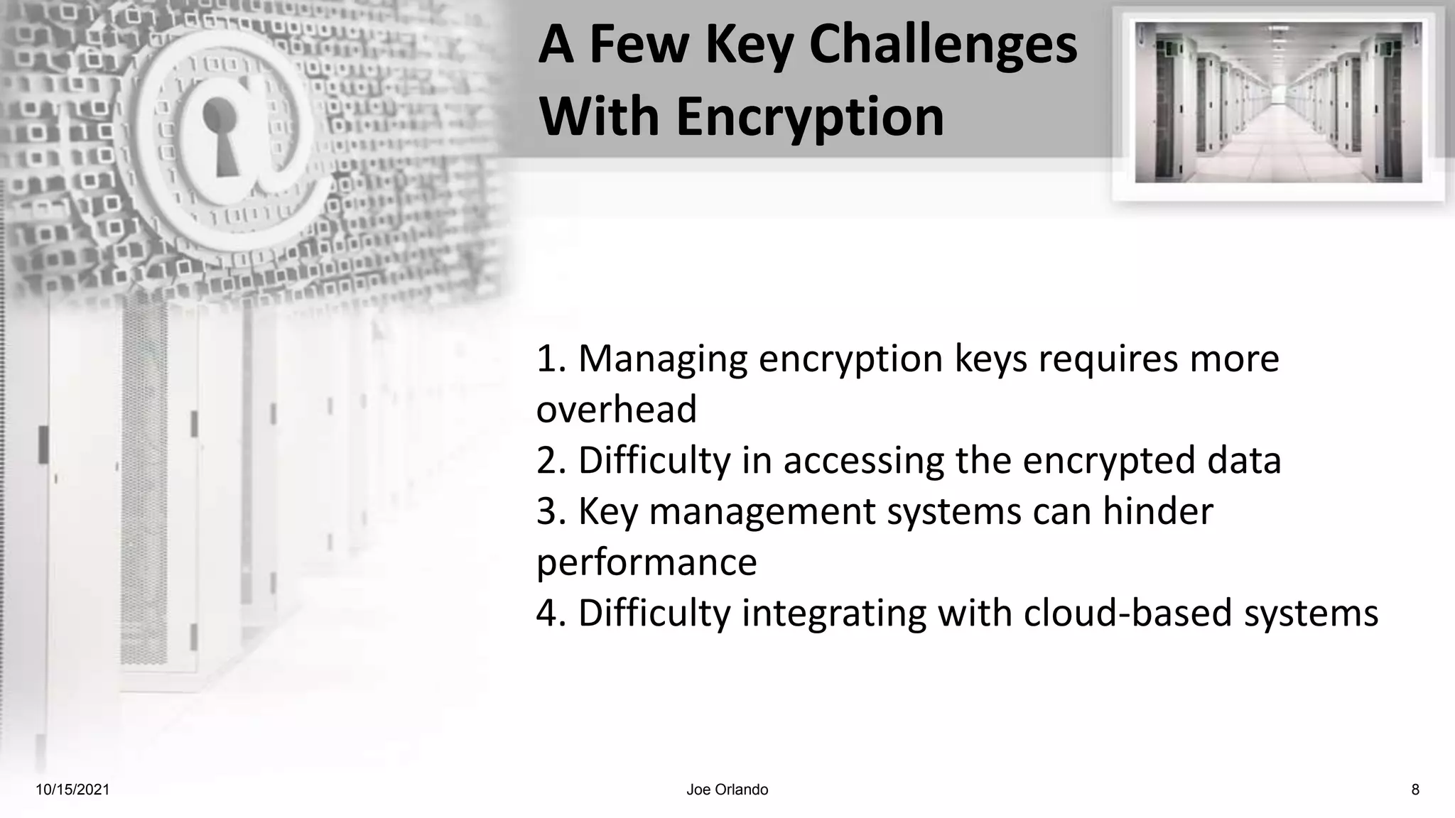 Encryption 2021 | PPTX | Information and Network Security | Computing