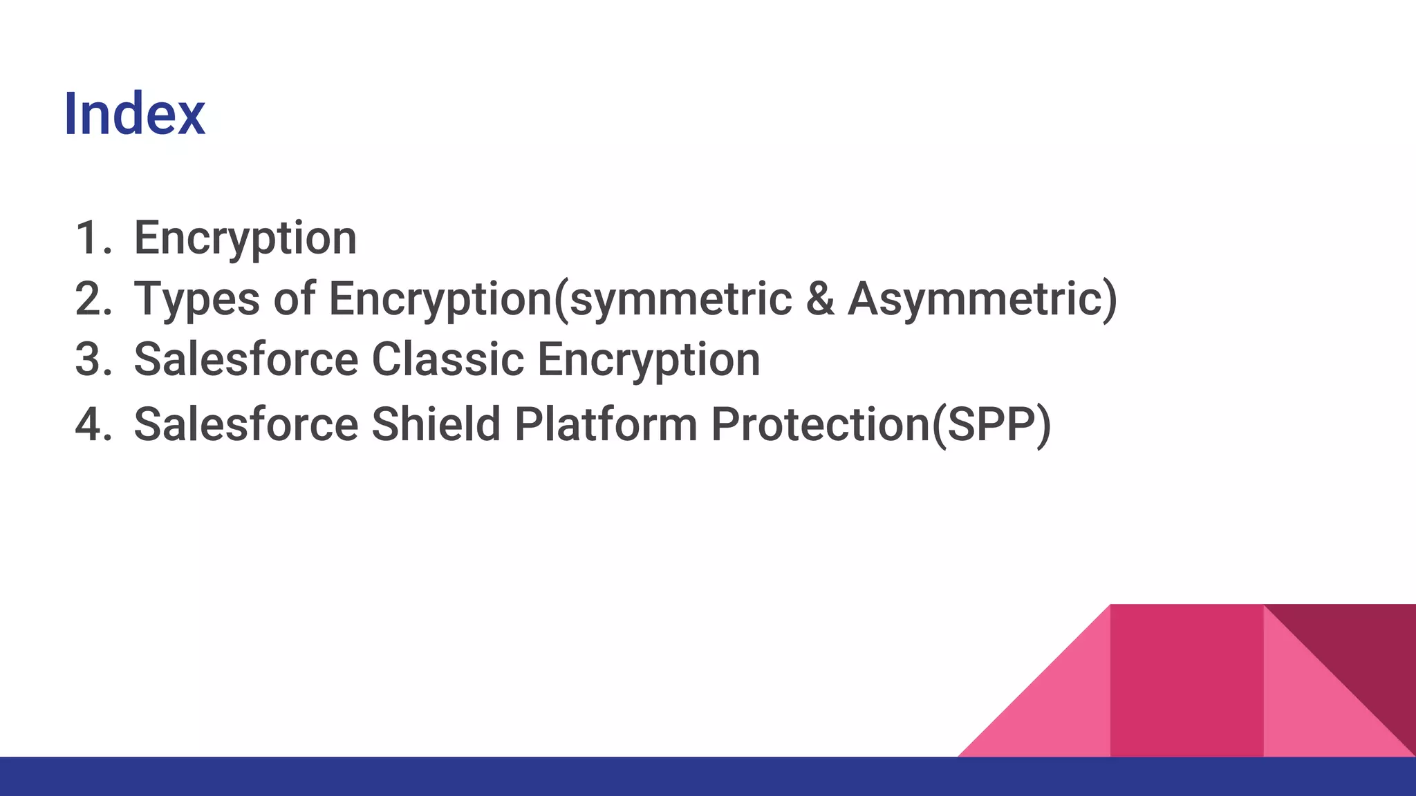 Encryption field and named credentials | PPT