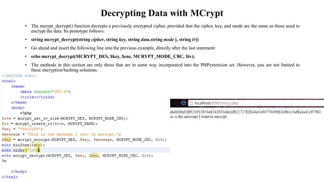 Encryption In Php Ppt 1082