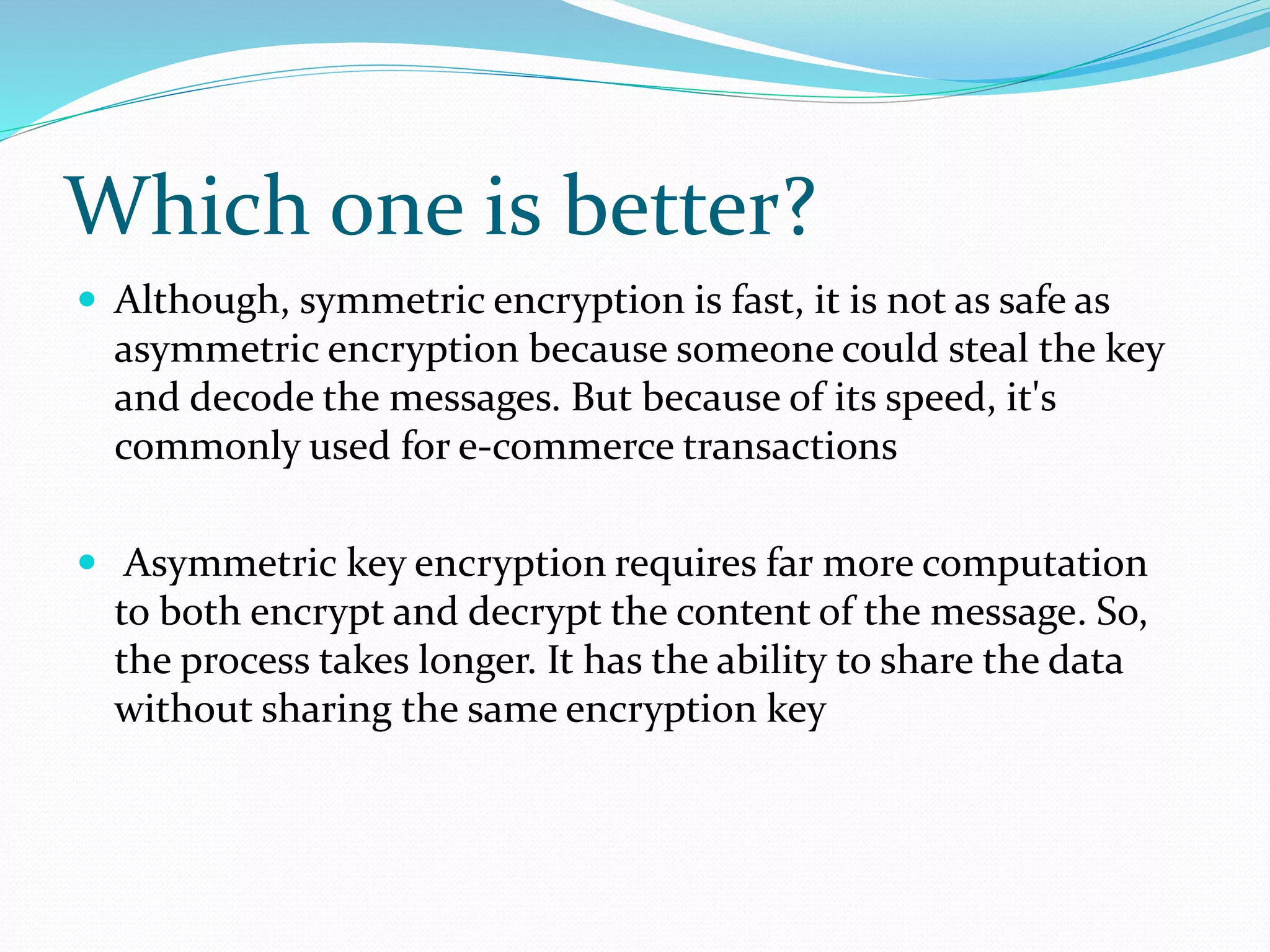 Encryption ppt | PPTX | Computing | Technology & Computing