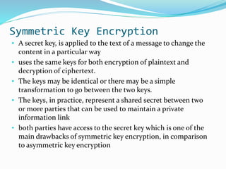 Encryption ppt | PPTX